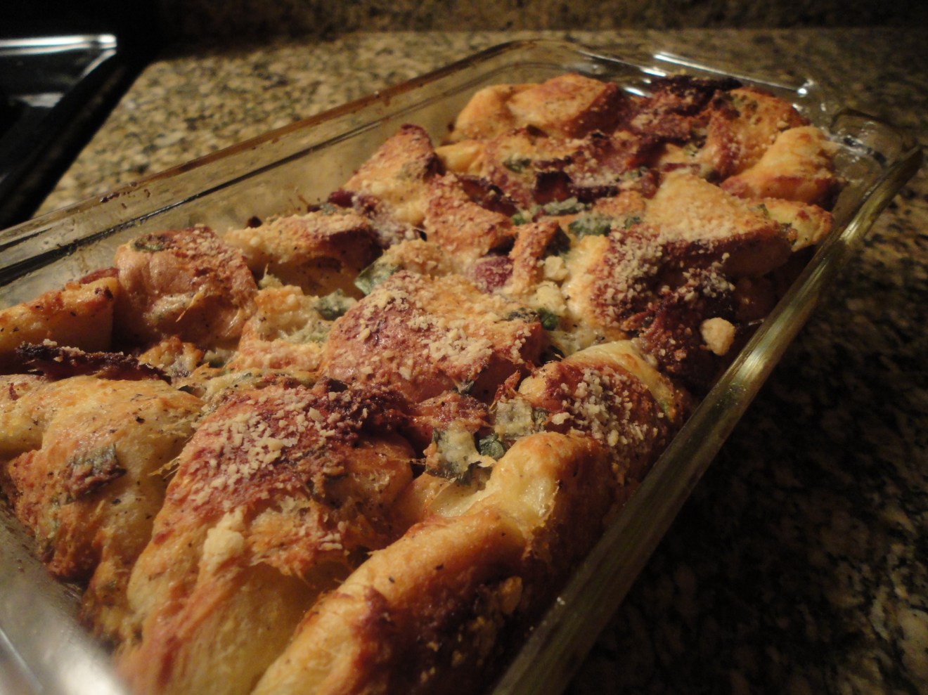 Bagel Bread Pudding w/ Bacon – Perfect Pairings at Home